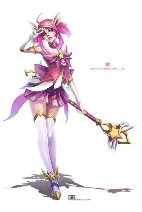 Star Guardian Lux Star Guardian Lux League Of Legends Lol League Of