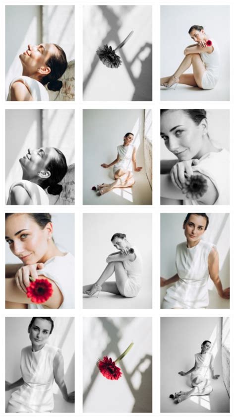 Фотосессия в студии белое платье минимализм свет в 2024 г Фотосессия Студия Женский портрет