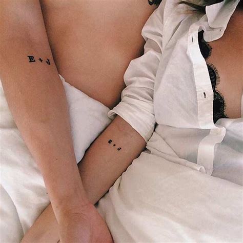 81 Cute Couple Tattoos That Will Warm Your Heart Stayglam