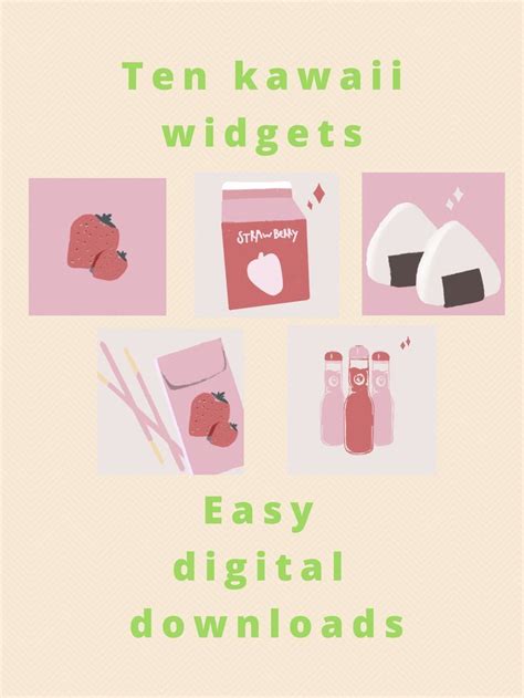 Kawaii IOS Icon Set