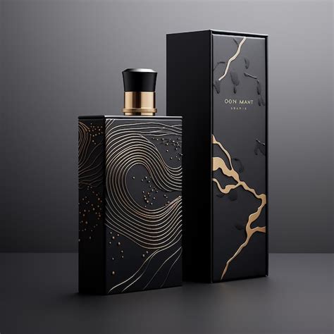 Premium Photo Perfume Packaging Design