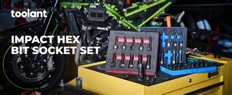 Toolant 12 Drive 12 Impact Hex Bit Socket Set 2pcs Hex