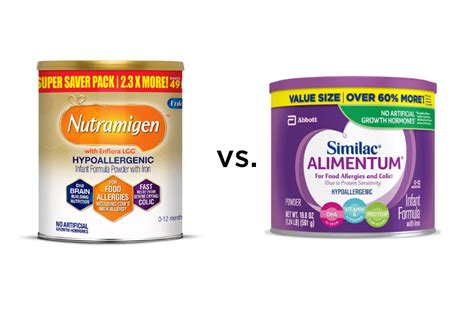 Enfamil Nutramigen Vs Similac Alimentum Which Specialized Formula Is