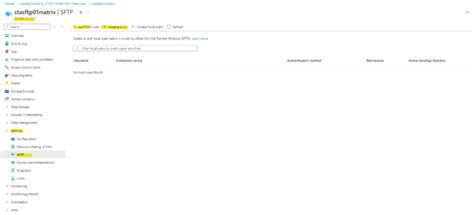 Set Up An Azure Storage Account And Blob Storage For SFTP Access