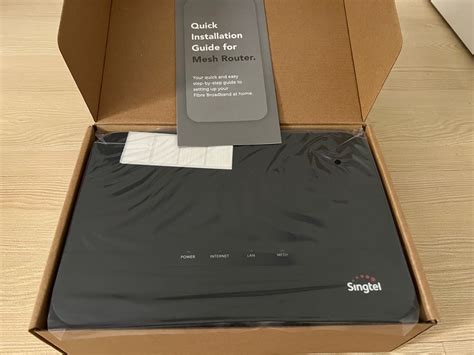 Mesh Router Singtel Computers Tech Parts Accessories Networking On Carousell
