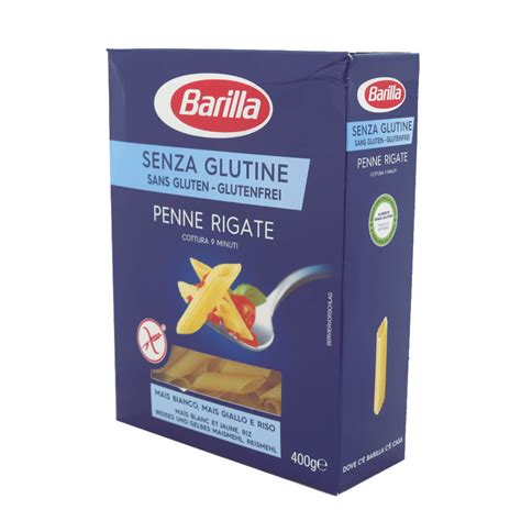 Penne Rigate Barilla Gluten Free X400gr