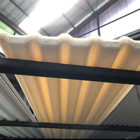 Atap Alderon White Translucent Alderon Twinwall Corrugated R830