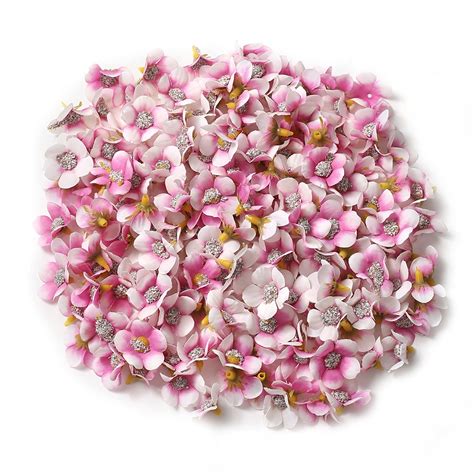 Pcs cm Daisy Artificial Flower Head Pequena Cabeça De Flor De Seda Multicolor Falsas Coroa