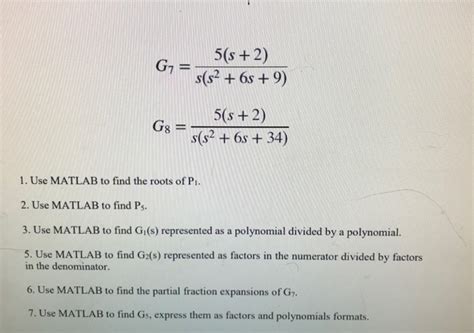 Solved Experiment Objectives To Learn To Use Matlab To Chegg