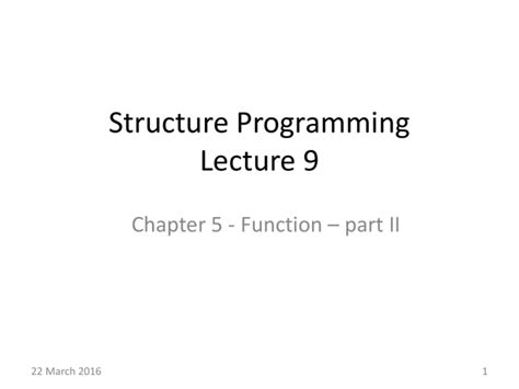 Structures As Arguments