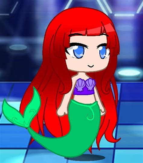 Ariel Mermaid As Gacha Club By Edibetaawo On Deviantart