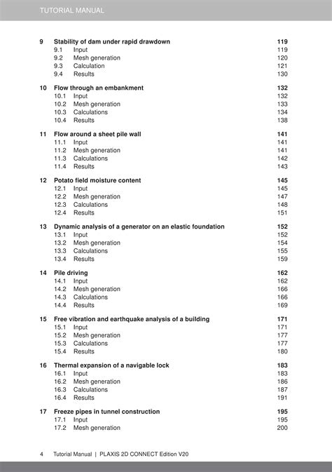 Plaxis D Tutorial Manual PDF