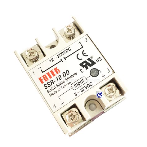 Solid State Relay โซลดสเตตรเลย SSR 10DD FOTEK