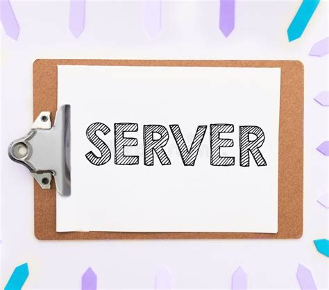 Conceptual Display Server Word Written On Computer Program Which Manages Access Centralized