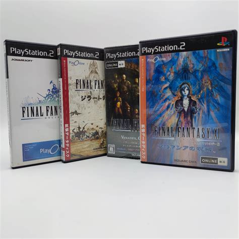 FINAL FANTASY 11 XI SET 4 ภาค แผ่นสภาพดี มีของใหม่ 1 กล่อง PlayStation ...