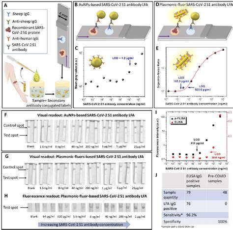 Figure 4 From Plasmon Enhanced Quantitative Lateral Flow Assay For Femtomolar Detection Of Sars