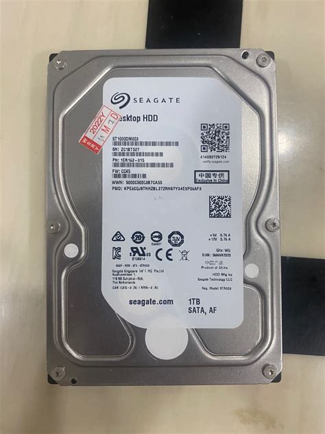 Seagate 1tb Hdd Computers And Tech Parts And Accessories Hard Disks And Thumbdrives On Carousell