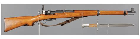 Swiss K31 Schmidt Rubin Straight Pull Rifle With Bayonet Rock Island