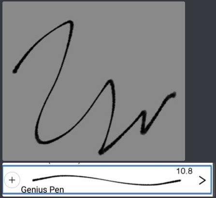 Can I Make A Brush That Would Become Thinner With More Pressure And