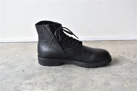 Padrone パドローネ Pu8759 1103 24c Side Zip Lace Up Boots Water Proof