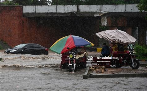 Heavy Rains Cause Flooding In Rawalpindi Anadolu Ajansı