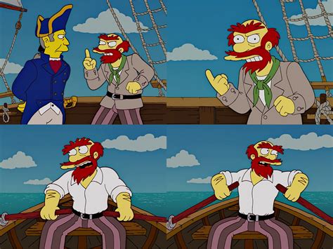 Groundskeeper Willie The Seaman By Hotandbothered On Deviantart