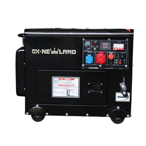 6kw 6kva Three Phase Air Cooled Silent Electric Diesel Generators
