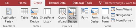 Access Query Designing How To Run The Query Wizard In Access