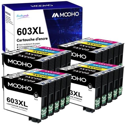 10 Pack 603 XL Multipack Compatible Avec Epson 603 603XL 603 XL