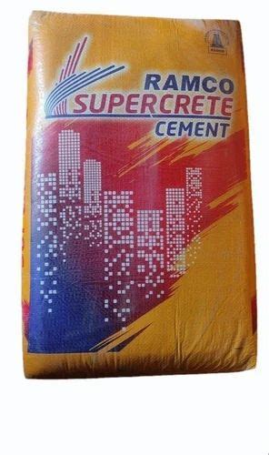 50 Kg Ramco Supercrete Cement At ₹ 250bag Ramco Cement In Chennai