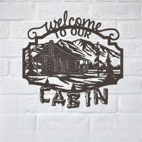 Custom Laser Cut Metal Signs
