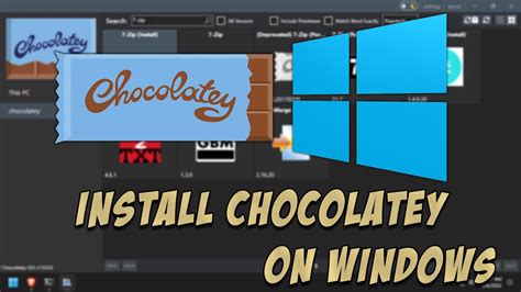 Install Chocolatey On Windows Youtube