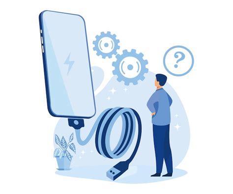 Premium Vector Data Transfer Abstract Concept Vector Illustration Set Usb Connection Device