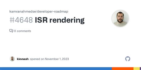ISR Rendering Issue 4648 Kamranahmedse Developer Roadmap GitHub