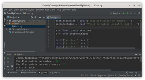 Koor Fr Pr Sentation De L Ide Pycharm Le Tutoriel Cours Sur Le Langage De Programmation Python