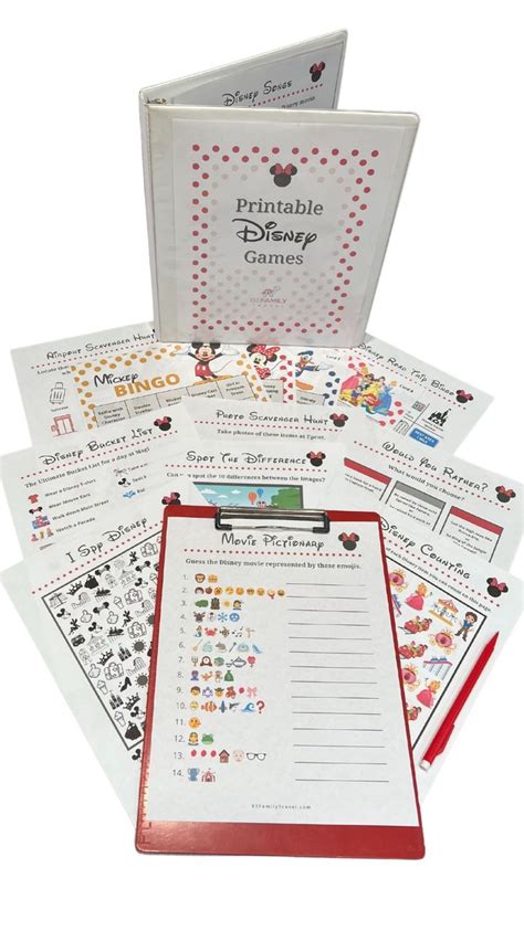 Printable Disney Games Disney World Tips And Tricks Disney Games