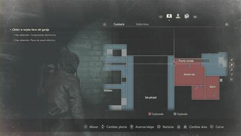 Encuentra las piezas del panel eléctrico en Resident Evil Remake Leon y Claire