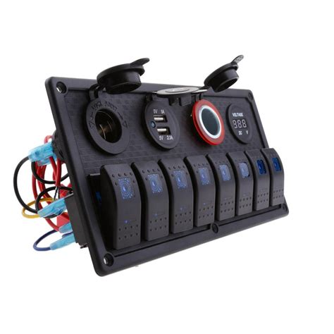 Panel De Interruptores Basculantes Para Marinos A Prueba De Agua 8