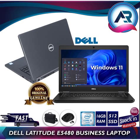 Business Addition Multimedia Dell Latitude E5480 Intel Core I5 6300u