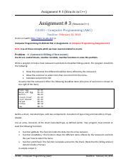 Computer Programming Cs Assignment Pdf Assignment Structs