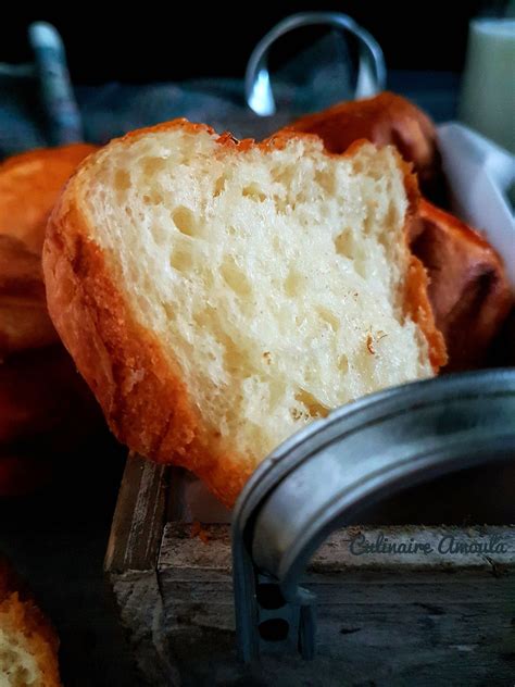 Brioches moelleuses au fromage et à la confiture Culinaire Amoula