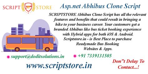 Abhibus Clone Script — Scriptstorein By Doditsolutions