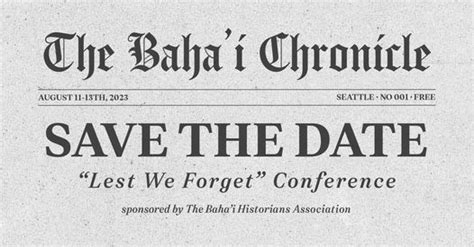 Bahai Historians Conference — Unity Museum