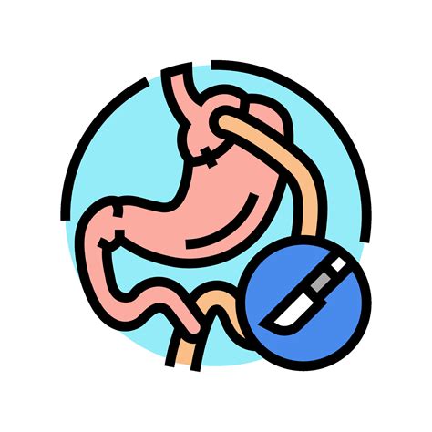 Gastric Bypass Surgery Color Icon Vector Illustration 42590781 Vector