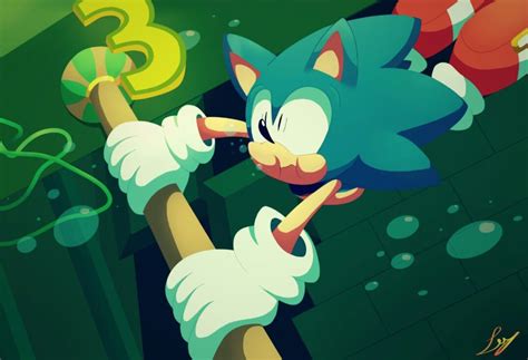 Sonic The Hedgehog 1 Laberint Zone ♡♥♡ Videojuegos Wallpaper Sonic