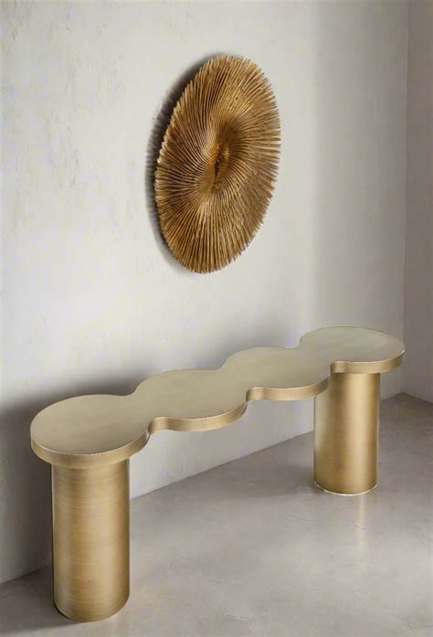 Modern Irregular Nuage Console Table Statements By J