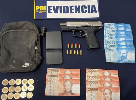 La Serena Pdi Detiene A Sujeto Que Portaba Un Arma De Fuego Y Munición
