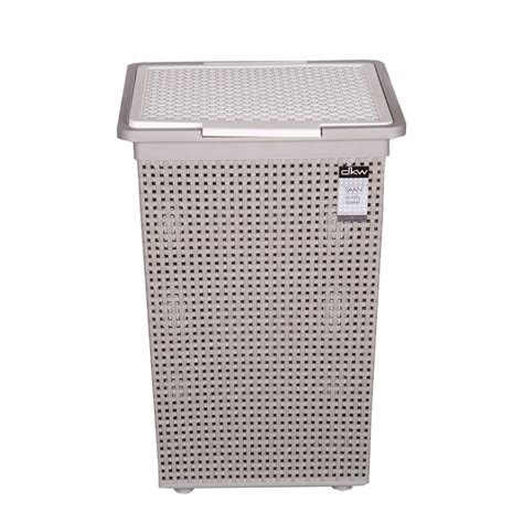 Dkw Sann Square Laundry Basket With Lid Ref Hh 1110 Tandc