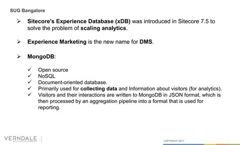 Introduction To Mongodb With Sitecore Pptx