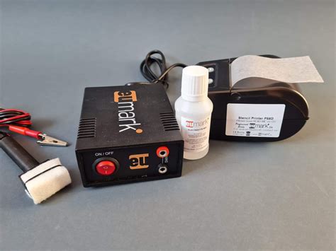 Electro Chemical Marking And Etching Machine Eumark Set 06 Oz Robotics